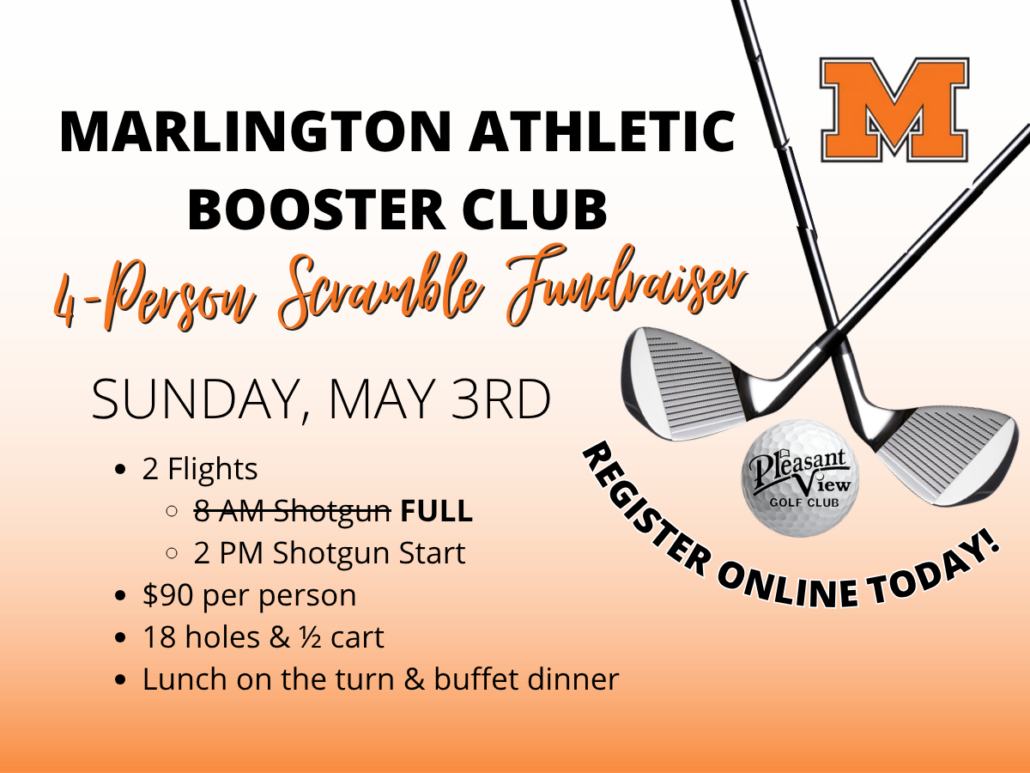 Marlington Athletic Booster Club Outing - Pleasant View Golf Club